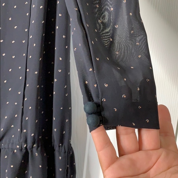 BG Collections | Dresses | Bg Collections Sheer Long Prairie Dress ...